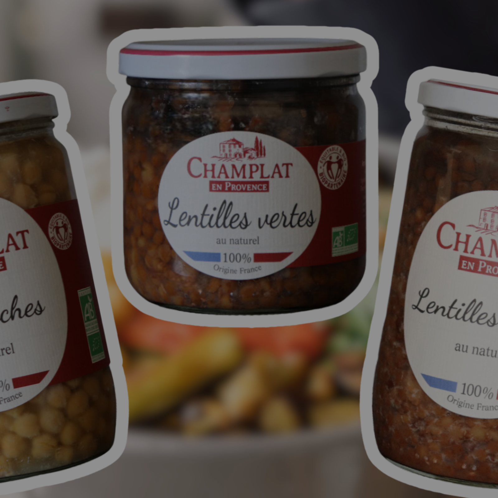 Les légumineuses Champlat labellisées BIOPARTENAIRE